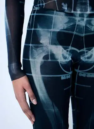 JEAN PAUL GAULTIER Squeletor Mesh Pants