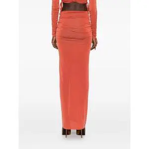 Balmain Asymmetric Draped Skirt