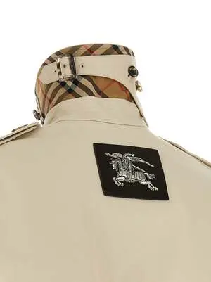 Burberry Summerside Short Trench Coat - Cream