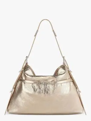 Givenchy Voyou Metallized Leather Shoulder Bag - Multicolor