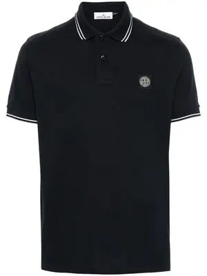Stone Island Short Sleeves Polo Shirt - Blue