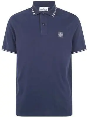 Stone Island Short Sleeves Polo Shirt - Blue