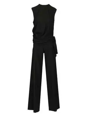 Alaïa Draped Jumpsuit - Black