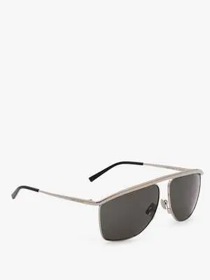 Saint Laurent Metal Aviator Sunglasses