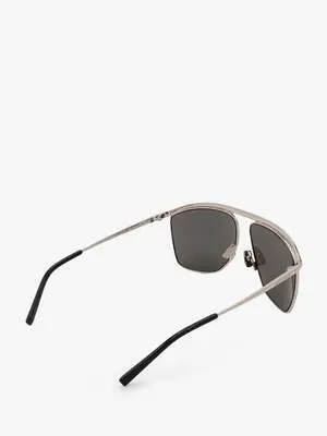 Saint Laurent Metal Aviator Sunglasses