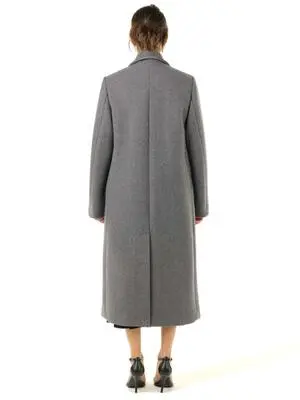 Loewe Wool And Cashmere Long Coat