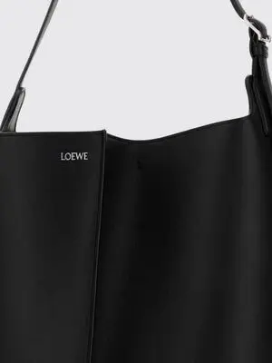 Loewe Leather Shoulder Bag - Black
