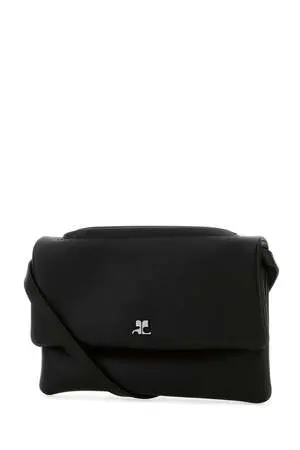 COURREGES Leather Shoulder Bag