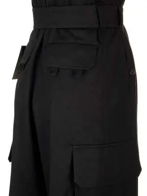 Saint Laurent Cassandre Bustier Jumpsuit - Black