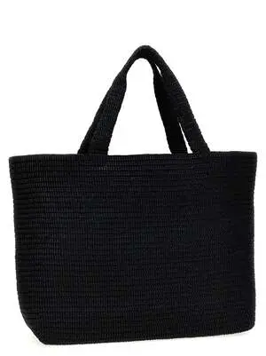 Saint Laurent Raffia Tote Bag
