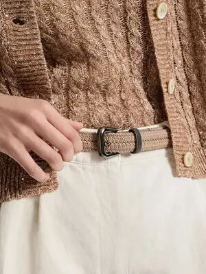 Brunello Cucinelli Slim Classic Belt
