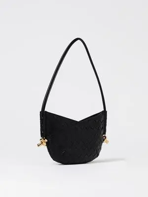 Bottega Veneta Woven Leather Mini Bag - Black