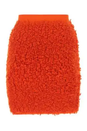Bottega Veneta Wool Blend Skirt - Red