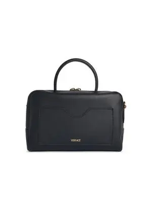 Versace La Medusa Boston Leather Bag