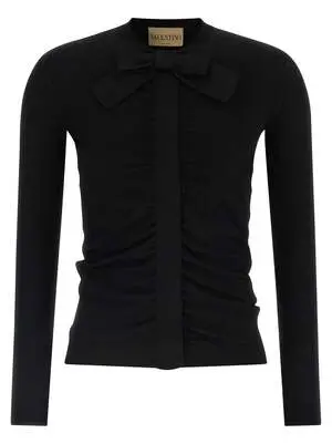 Valentino Garavani Bow Cardigan