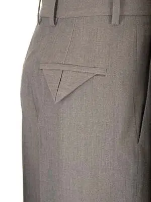 Bottega Veneta Stretch Wool Tricotine Trousers