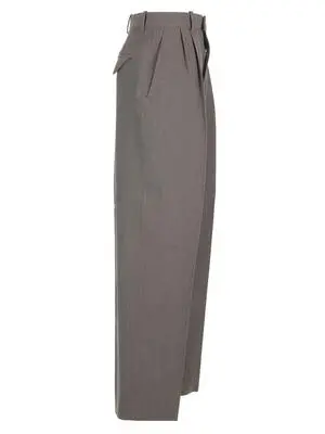 Bottega Veneta Stretch Wool Tricotine Trousers