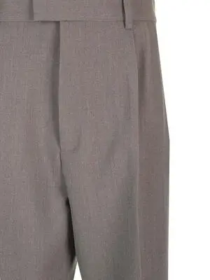 Bottega Veneta Stretch Wool Tricotine Trousers