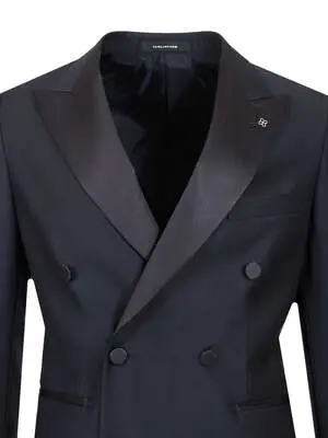 Tagliatore Bruce Tuxedo In Super 130s Wool - Blue