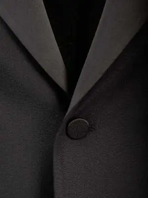 Tagliatore Tuxedo With Peak Lapels - Black
