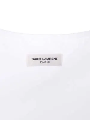 Saint Laurent Henley Tank Top