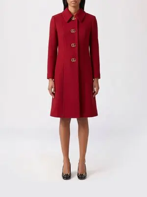 Women's Red Wool Coats