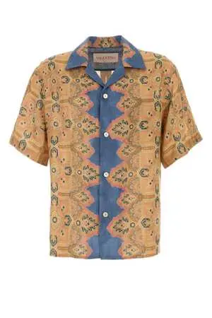 Valentino Garavani Printed Linen Shirt - Multicolor