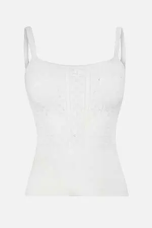 JW Anderson Pointelle Knit Tank Top