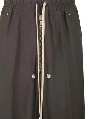 Rick Owens Geth Belas Cupro Trousers - Brown