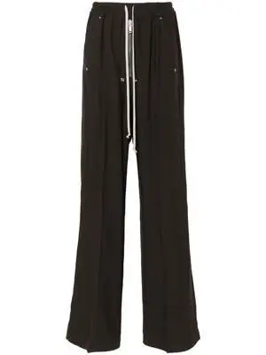Rick Owens Geth Belas Cupro Trousers - Brown