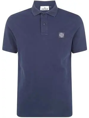 Stone Island Short Sleeves Polo Shirt - Blue