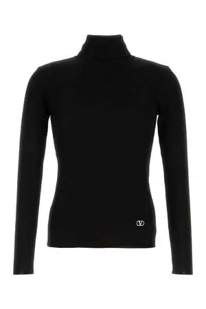 Valentino Garavani Ribbed Knit Turtleneck Sweater