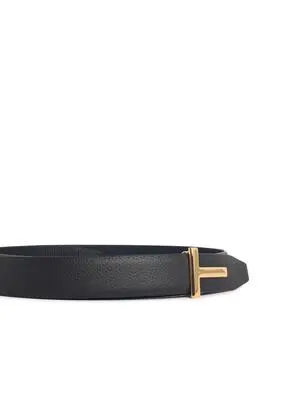 TOM FORD Reversible Leather Belt - Brown