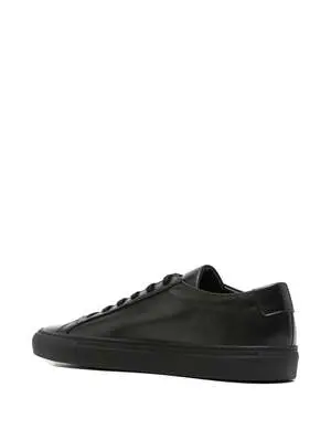 COMMON PROJECTS Achilles Low Top Leather Sneakers - Black