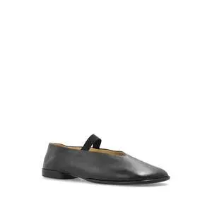 LEMAIRE Lemiare Ballet Flats With Elasticated Strap - Brown