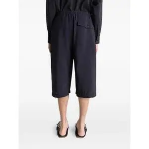 LEMAIRE Drawstring Cargo Shorts - Black