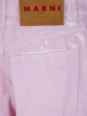 Marni Cotton Woven Trousers