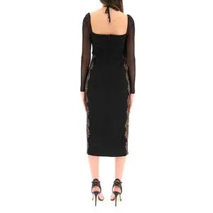 SELF-PORTRAIT Lace Trimmed Dress