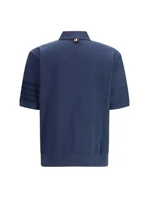 Thom Browne Cotton Polo - Blue