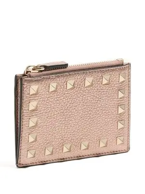 Valentino Garavani Rockstud Leather Coin Purse - Multicolor