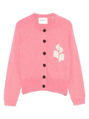 Isabel Marant Étoile Newton Cotton And Wool Cardigan - Multicolor