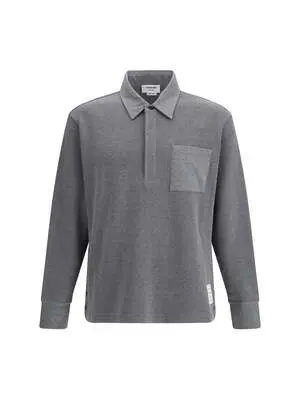 Thom Browne Long Sleeve Polo