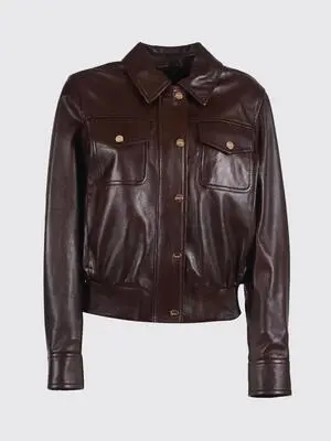 Max Mara Leather Jacket - Brown