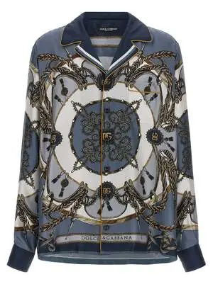Dolce & Gabbana Cargo' Shirt - Blue