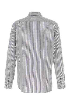 Bottega Veneta Embroidered Cotton Blend Shirt