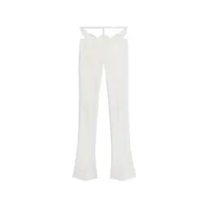 Blumarine Straight Trousers - White