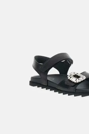 ROGER VIVIER Embellished Buckled Sandals