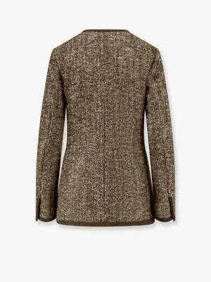 GOLDEN GOOSE Wool Blend Blazer - Multicolor