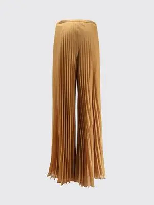 Max Mara Pleated Wide-leg Trousers - Brown