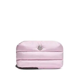 Moncler Quilted Design Makeup Bag - Pink